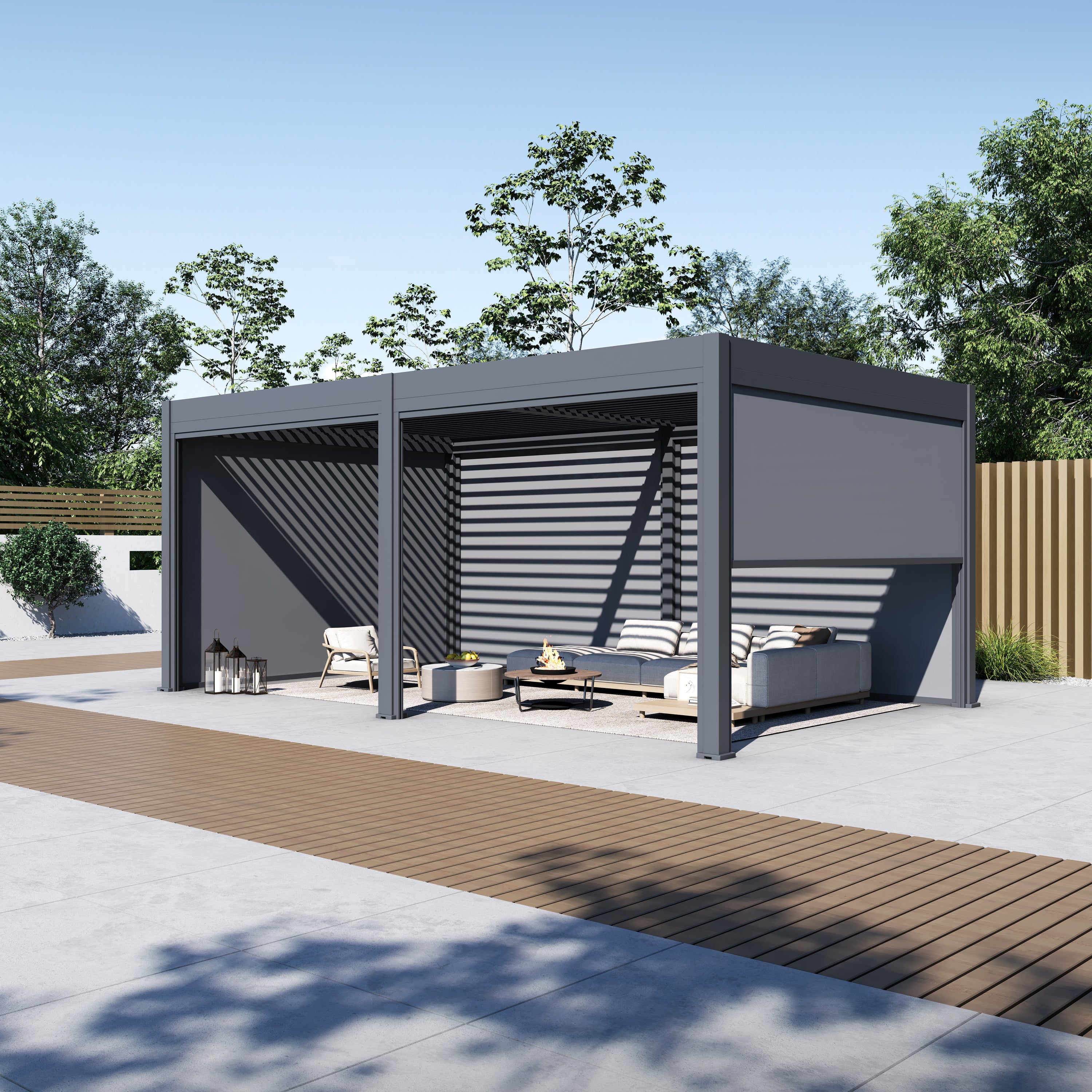 Louvered Pergolas | Outdoor Shade Structures | Paragon Outdoor