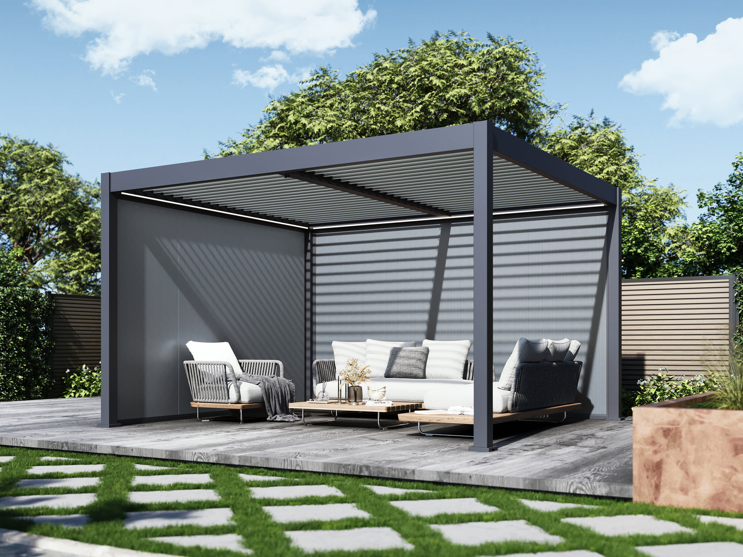 Louvered Pergolas | Outdoor Shade Structures | Paragon Outdoor