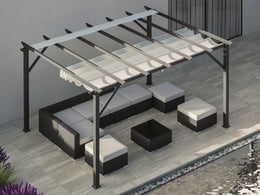 Modena | Pergola with Canopy | Paragon Outdoor