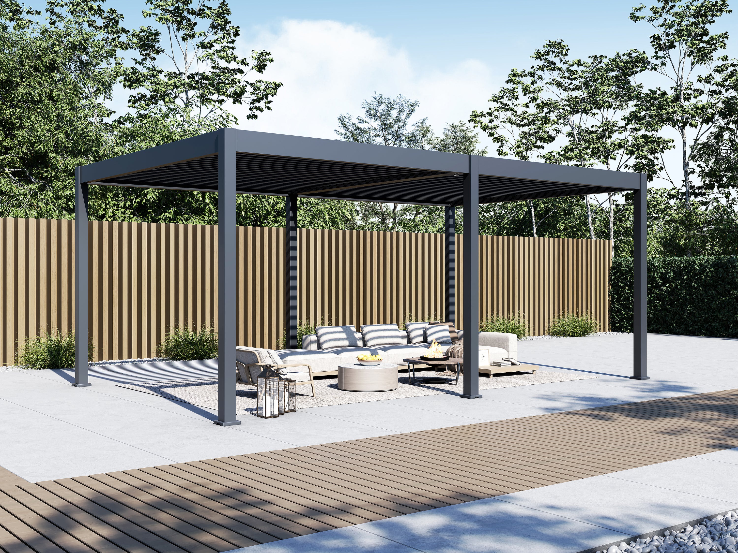 Louvered Pergolas | Outdoor Shade Structures | Paragon Outdoor