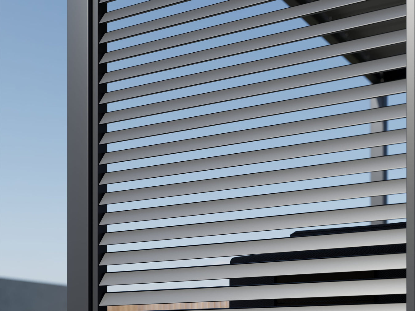 Horizontal Fixed Deco Panel | Pergola Shade Panels